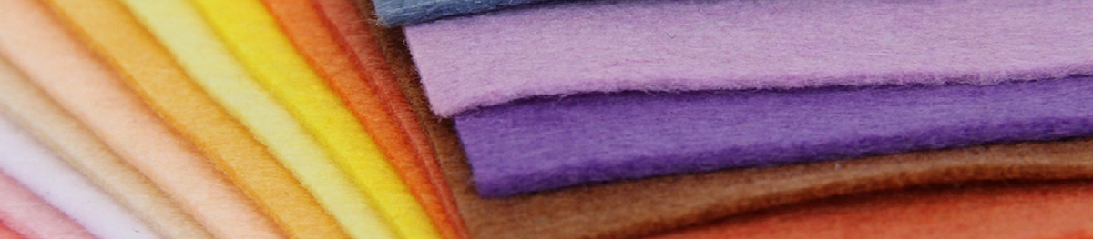 Felt Fabric - Felt Material - Felt By the Yard, Rolls and Sheet Packs ...
