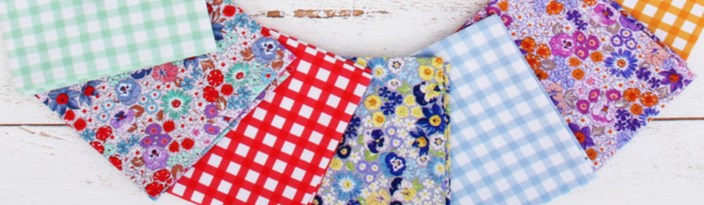 Spring Picnic Cotton Fabric Collection — Threadart.com