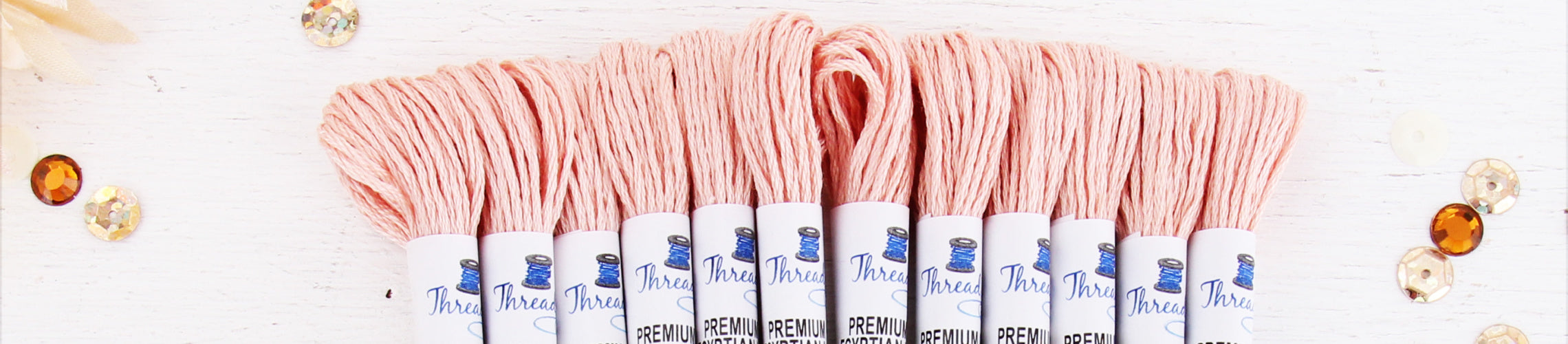 Cotton Embroidery Floss Sets | Single Color | 12 Skein per Box — Threadart.com