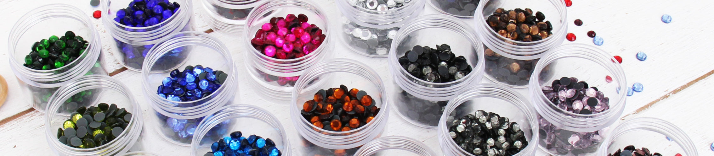 Hot Fix Crystal Rhinestones - Sizes SS6 thru SS30 - More Than 25 Colors ...