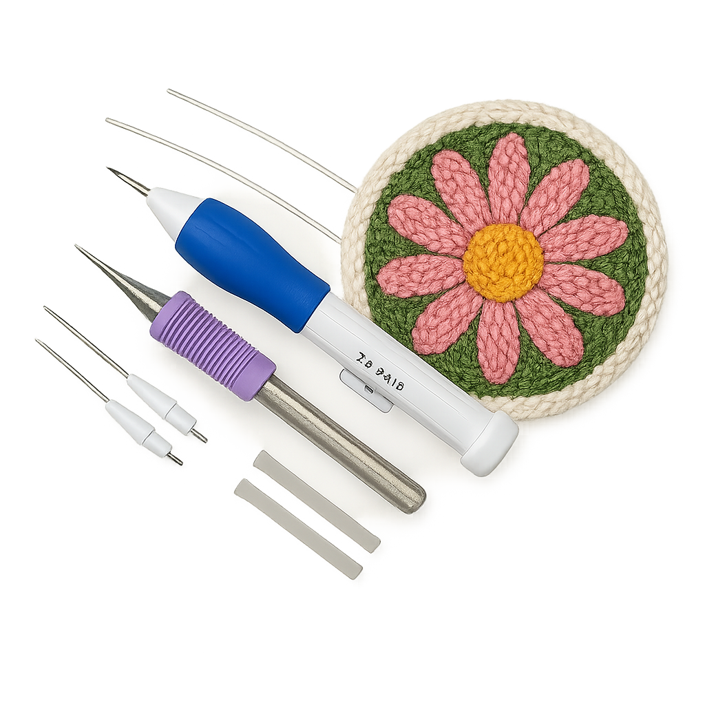 7pcs Needle Punch Tool - 4 Sizes of Needles — Threadart.com