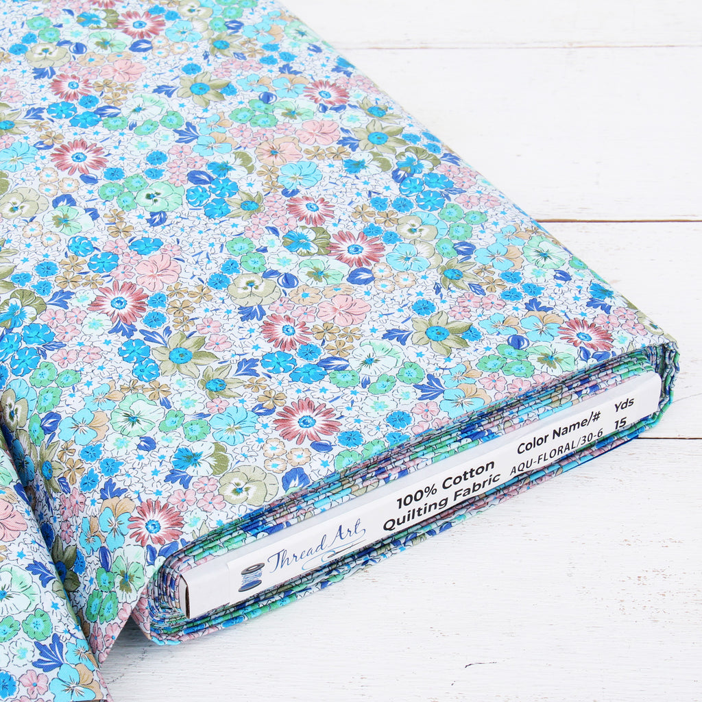 Spring Picnic Cotton Fabric Collection — Threadart.com
