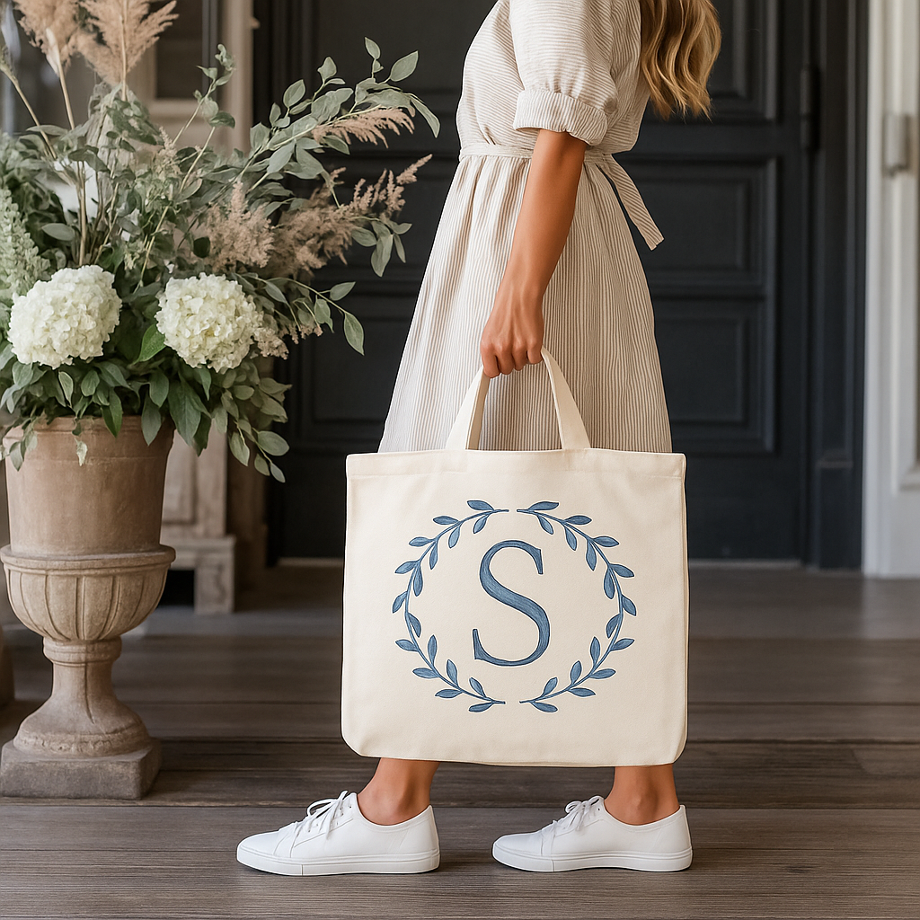 Monogrammed Tote Bags | Custom Bags | Personalized — Threadart.com
