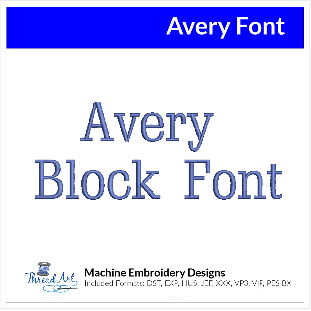 Embroidery Fonts | Machine Embroidery Fonts & Alphabets — Threadart.com