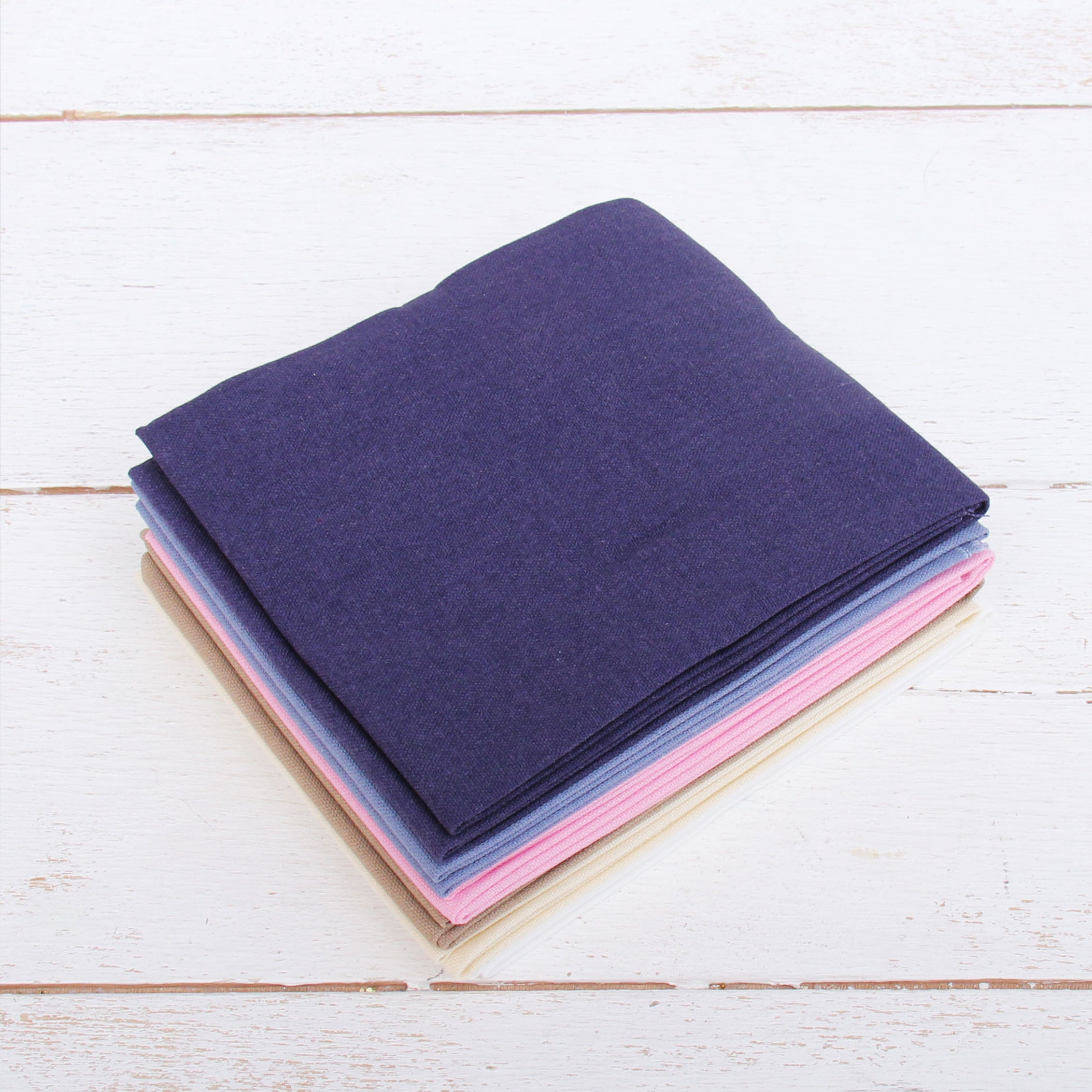 Threadart Linen 6 Fat Quarter Bundles - Premium Linen For Embroidery ...