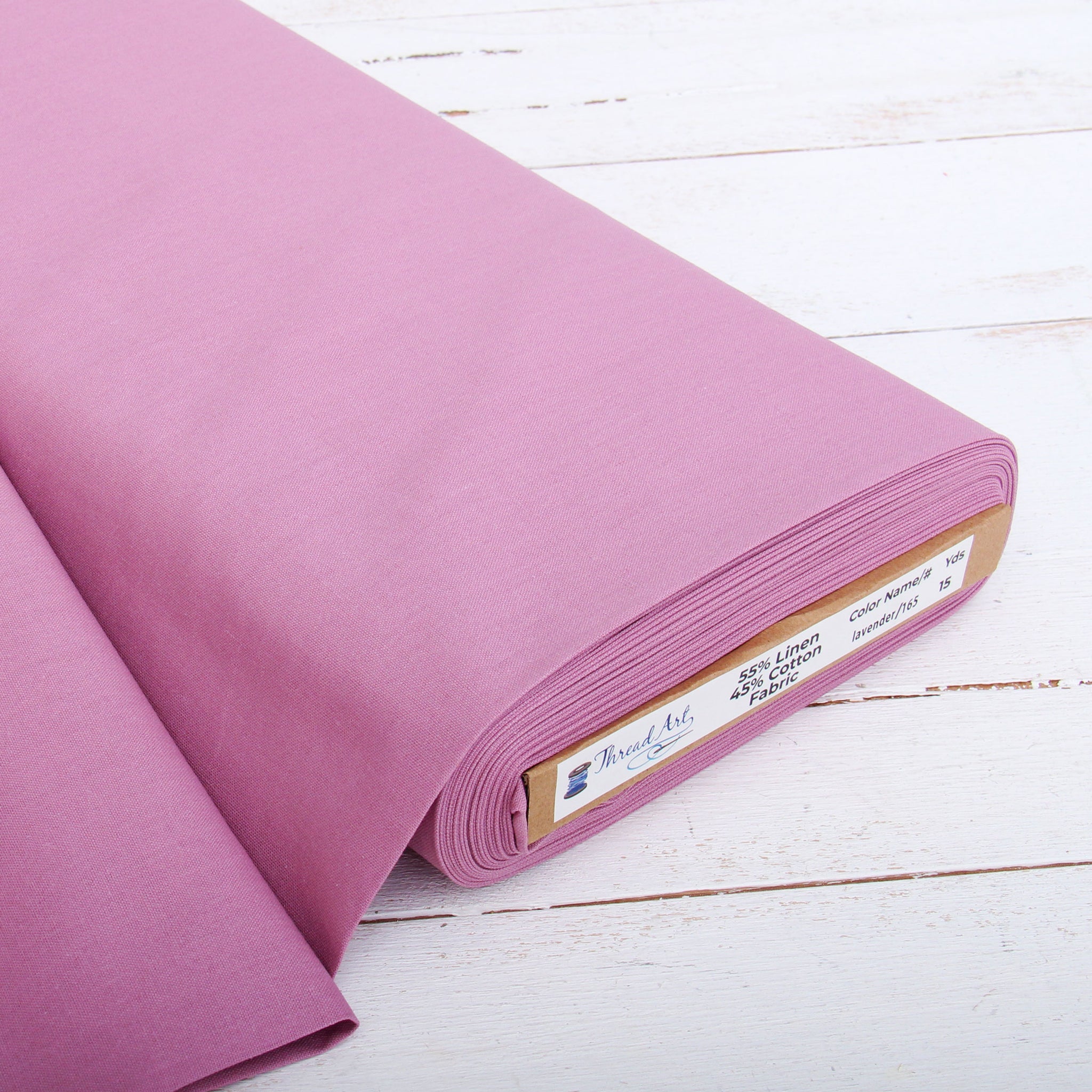 Linen Fabric By the Yard | Linen-Cotton Blend — Threadart.com