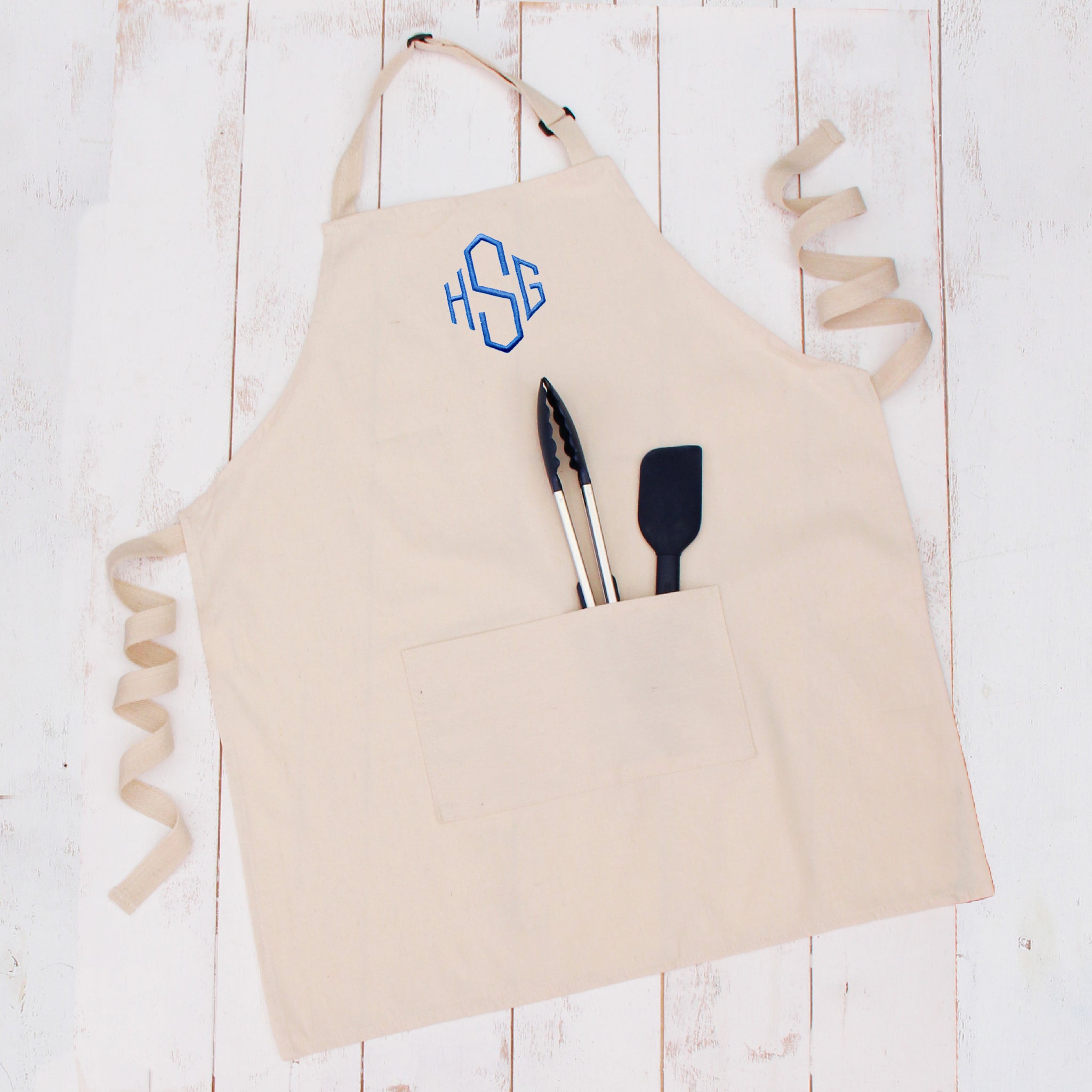 Monogrammed Aprons — Threadart.com