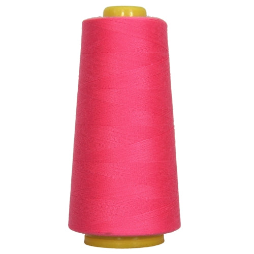 Serger Thread - 50 Colors - Polyester Sewing - 2750 Yards -Hot Pink ...
