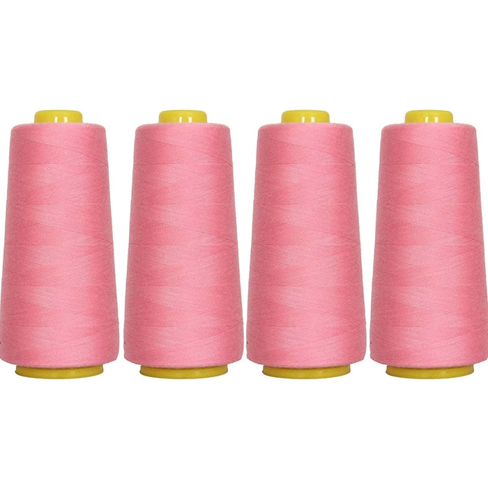 Serger Thread - 4 Cone Set - Polyester Sewing - 2750 Yards -Dusty Pink ...