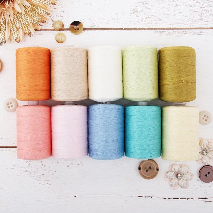 Cotton Quilting Thread Set - 10 Spring Tones - 1000 Meters — Threadart.com