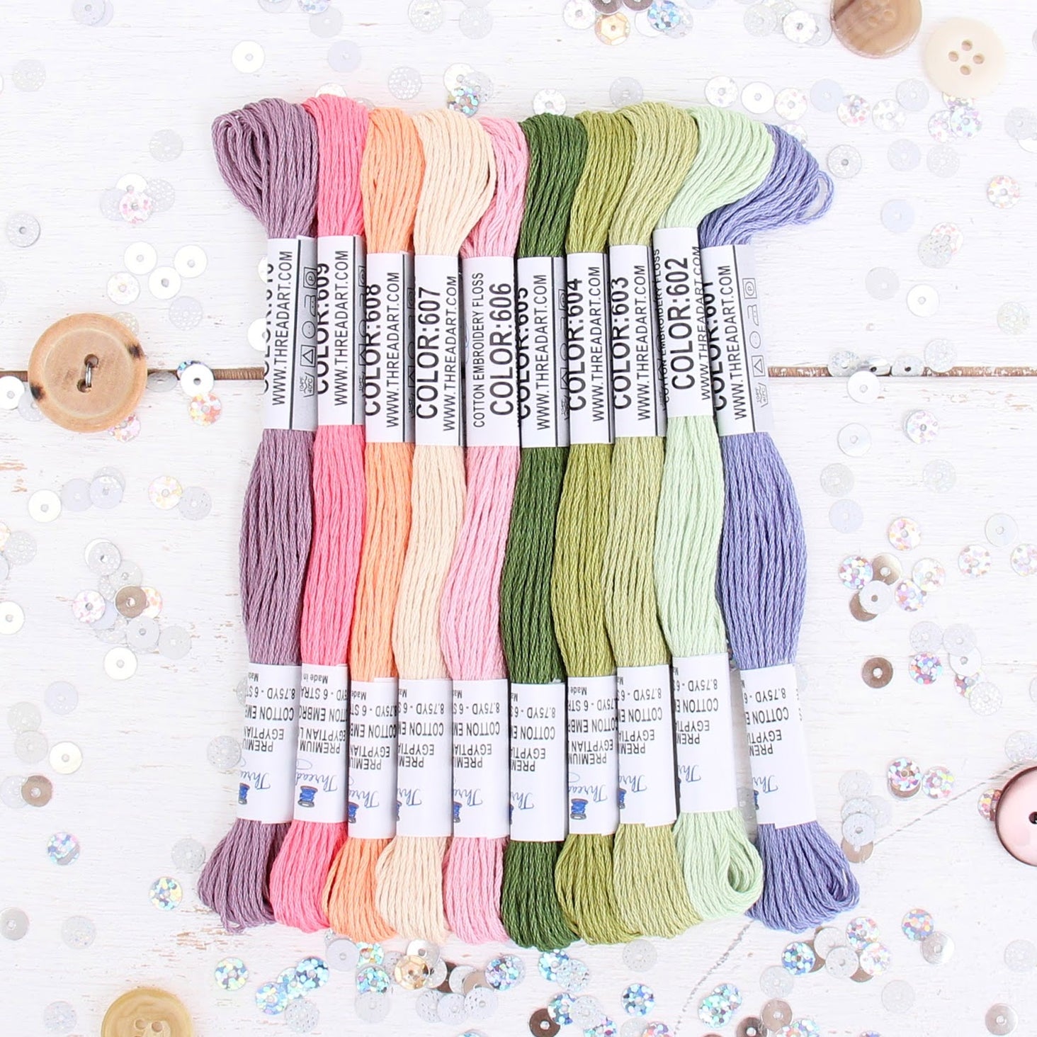 Embroidery Floss and Thread | Six-Strand Divisible Floss | Embroidery ...