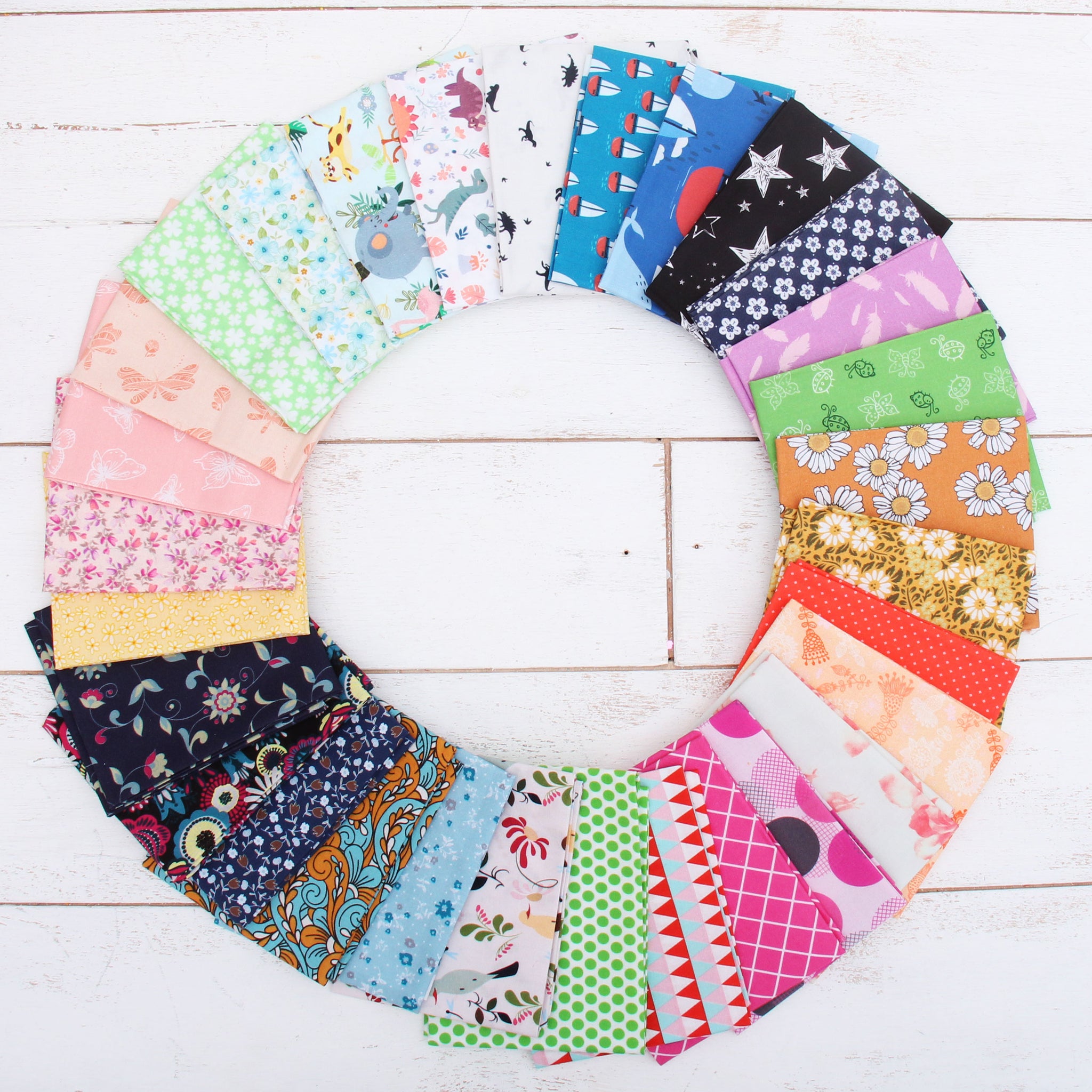 Premium Cotton Fat Quarters | Top Quality Fabric Bundles for Quilting ...