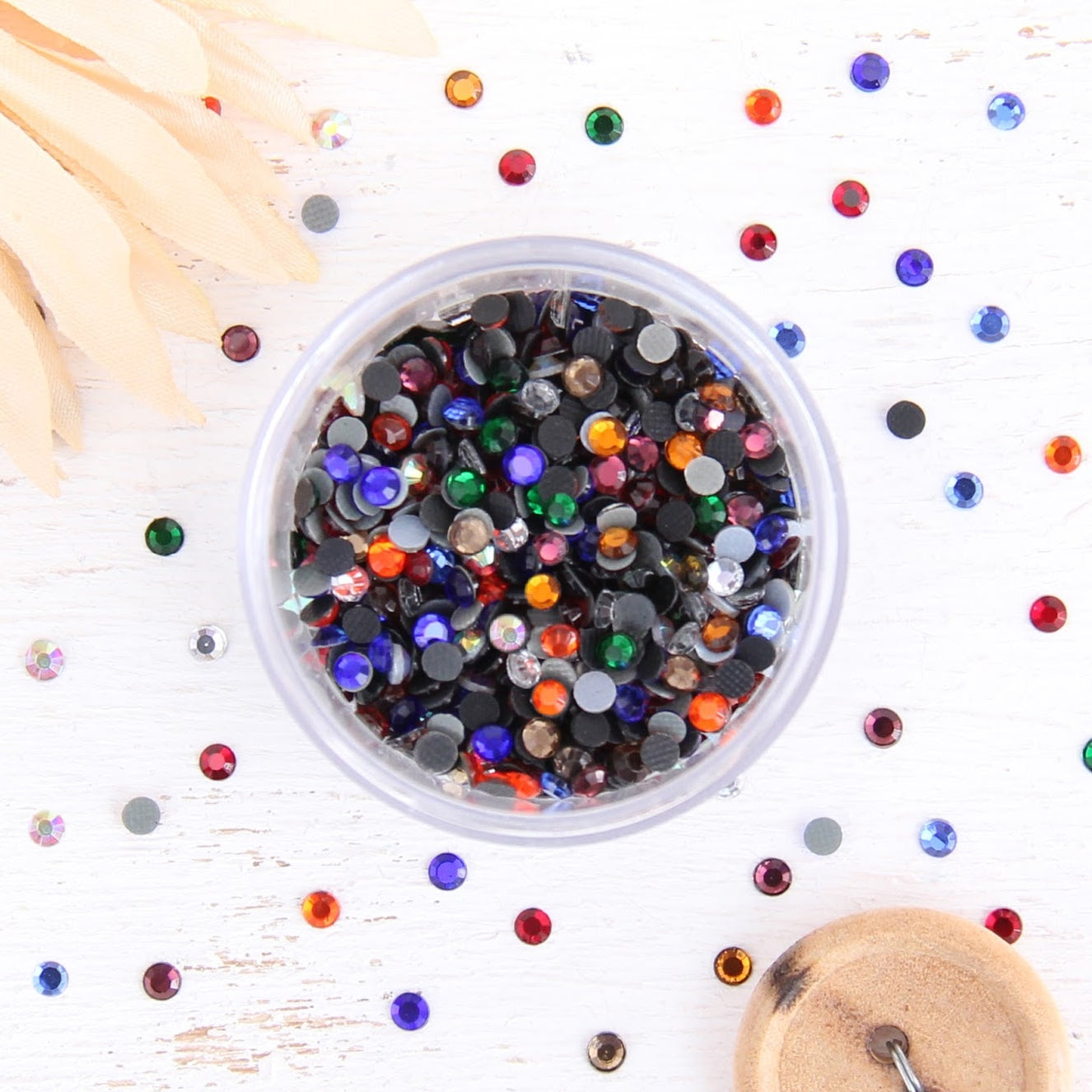 Hot Fix Crystal Rhinestones - Sizes SS6 thru SS30 - More Than 25 Colors ...