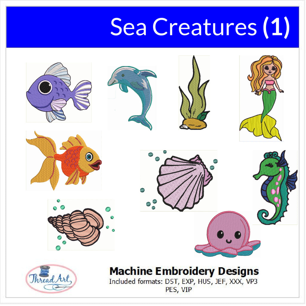 New Machine Embroidery Designs — Threadart.com