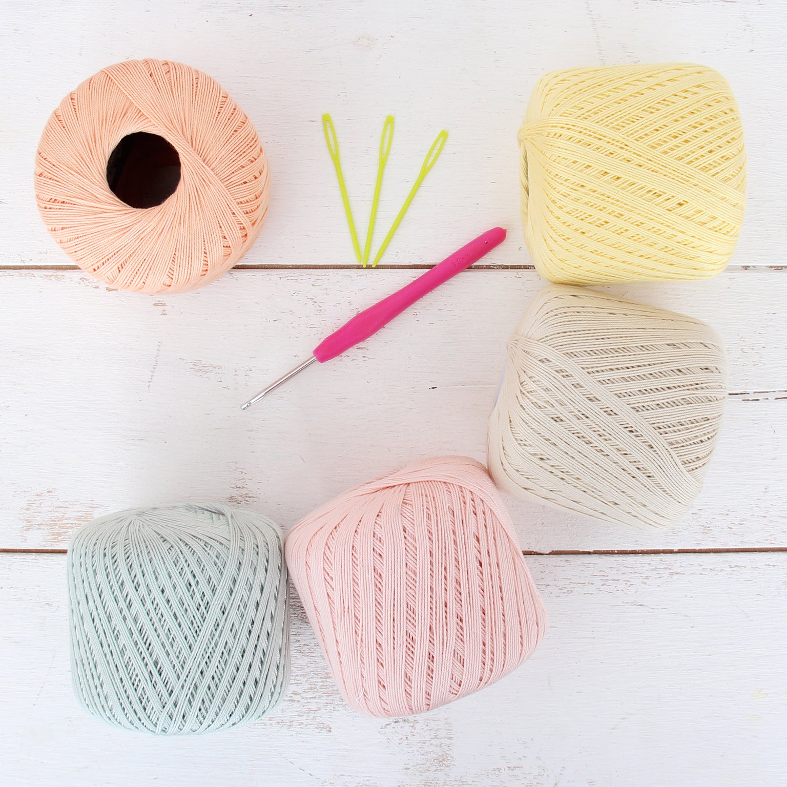 Cotton Crochet Thread and Yarn Collections - Beautiful Color Selection ...