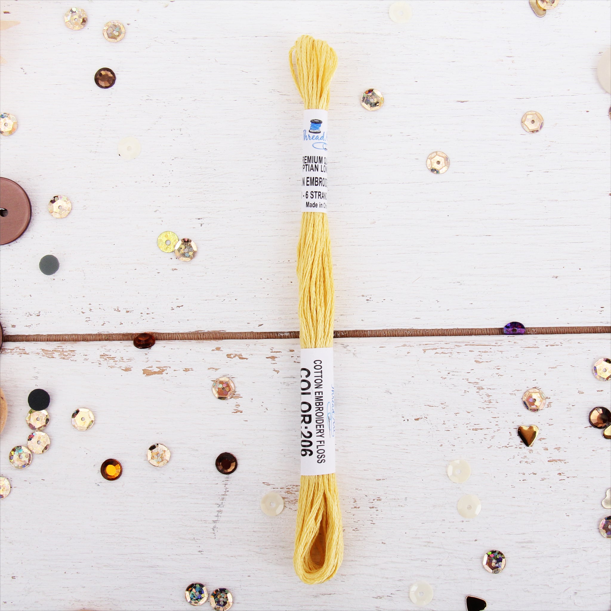 Premium 100% Cotton Hand Embroidery Floss and Thread | Egyptian Long ...