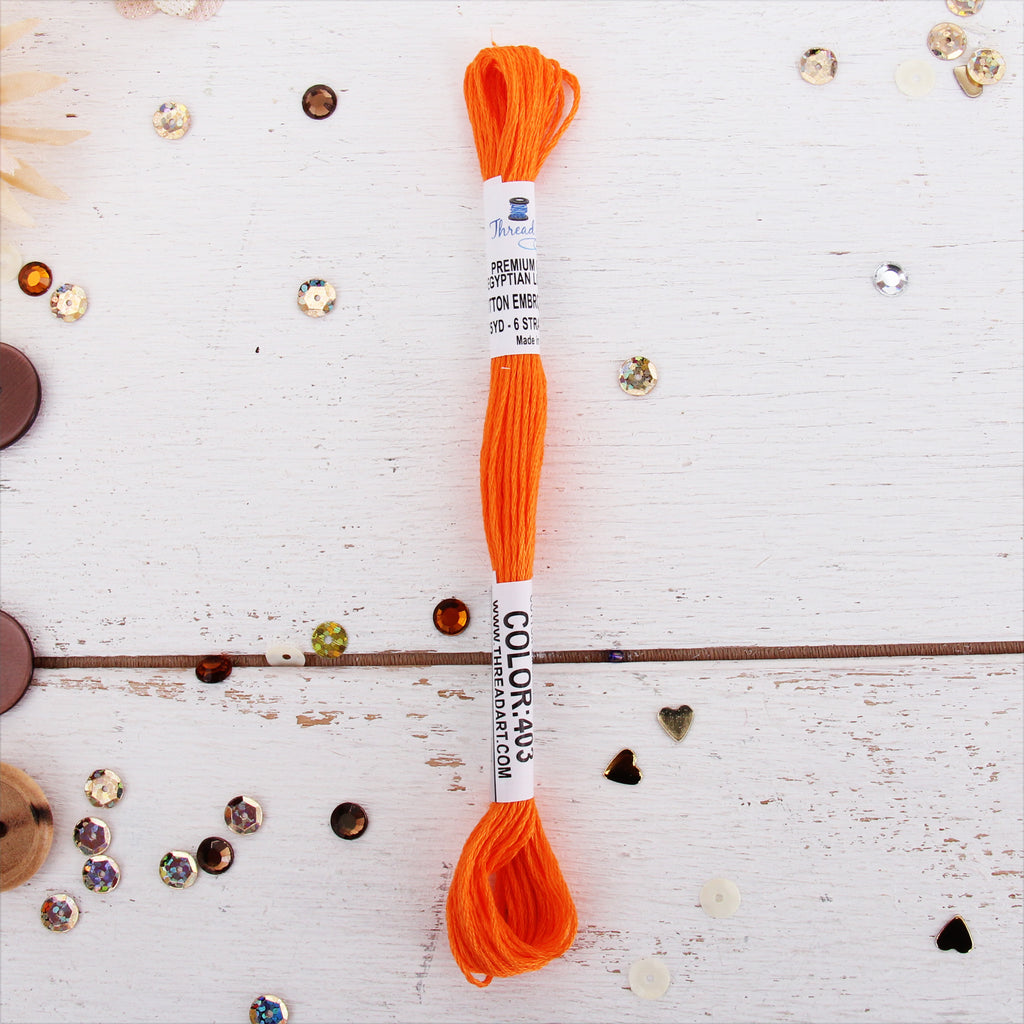 Premium 100% Cotton Hand Embroidery Floss and Thread | Egyptian Long ...
