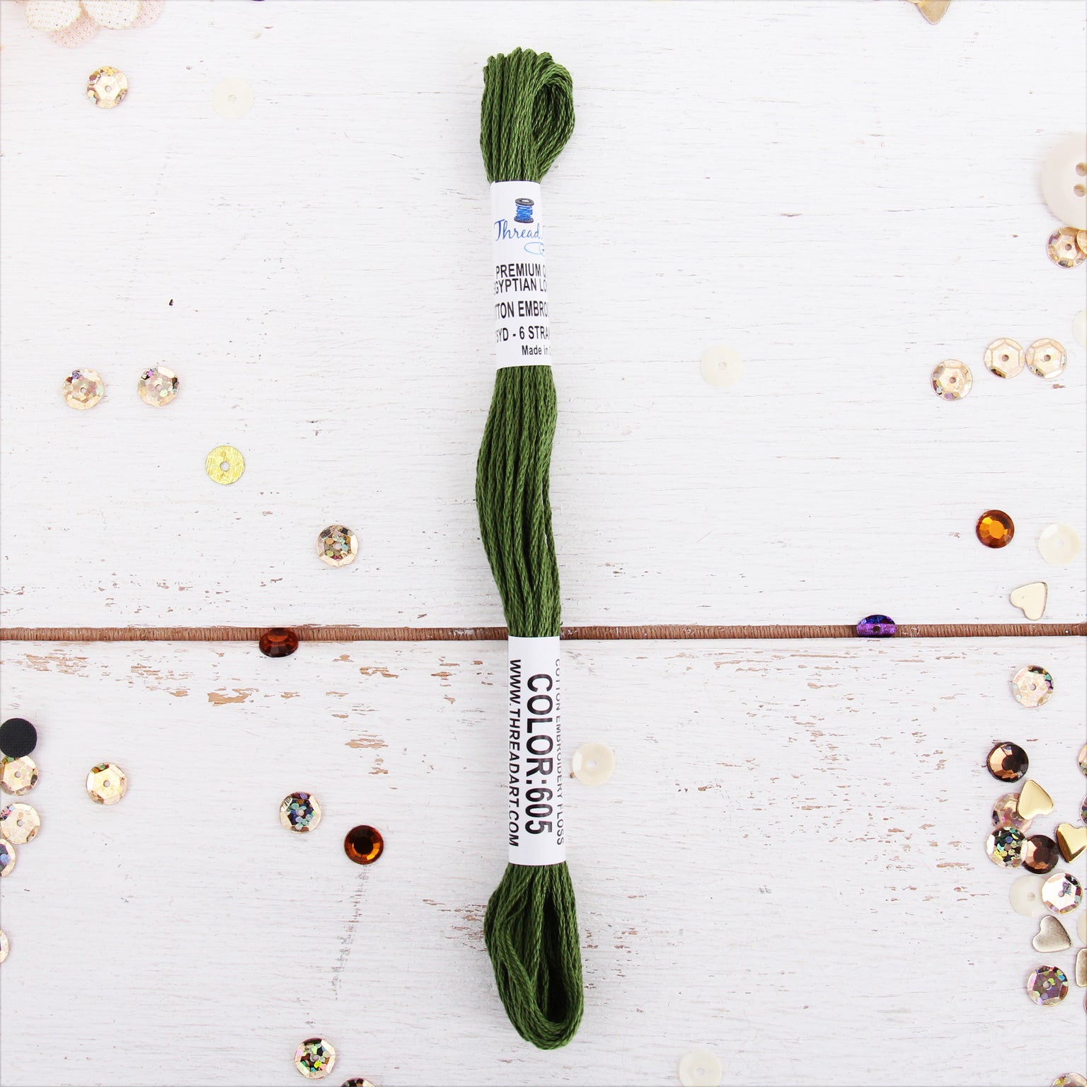 Premium 100% Cotton Hand Embroidery Floss and Thread | Egyptian Long ...