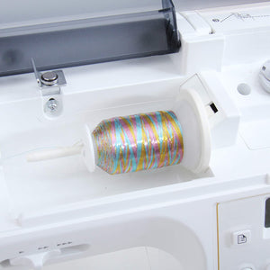 Metallic Thread - No. L3 - Platinum - 500 Meter Cones — Threadart.com