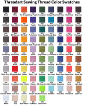 Sewing Thread - 60 Color Set - All Purpose Spun Polyester -Spools Cone ...