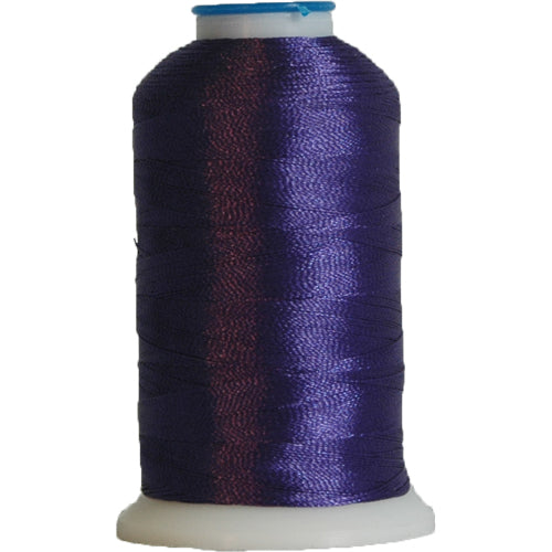 Machine Embroidery Thread - 220 Colors - Indigo Purple - 1000 Meters ...