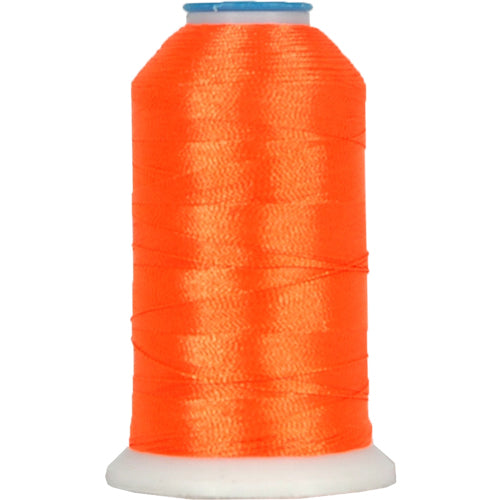 Polyester Embroidery Thread No. 946 - Neon Orange - 1000M — Threadart.com