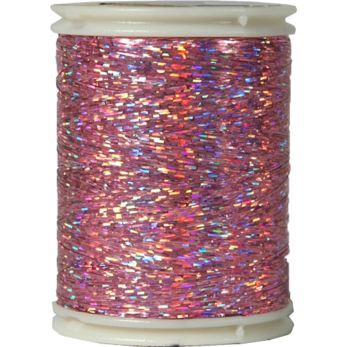 Sparkle Holographic Thread - 300 Meters - Pink — Threadart.com