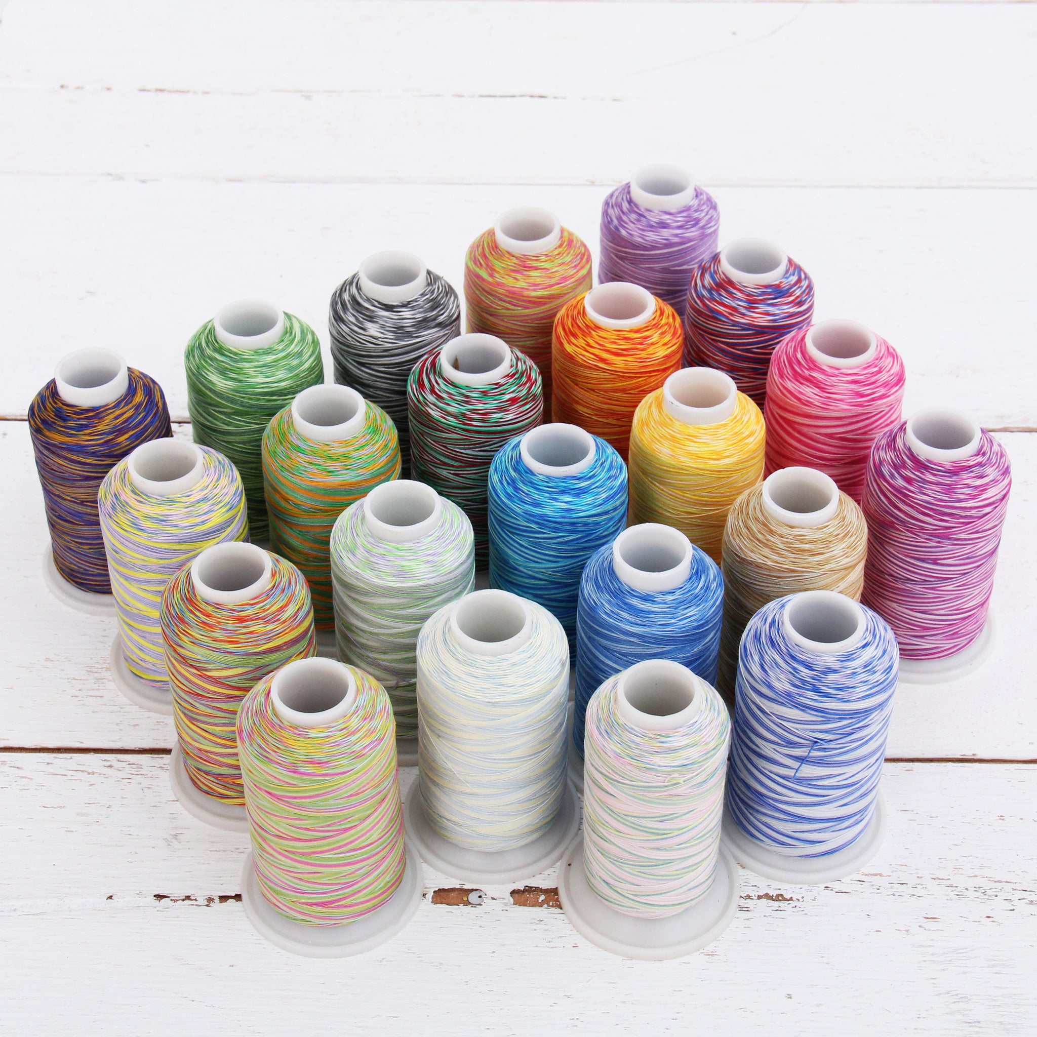 Cotton Multicolor Thread | Variegated Cotton Thread | Cotton Thread ...